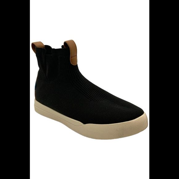 Vessi | Shoes | Vessi Mens Chelsea Sneaker Asphalt Black On Off White ...